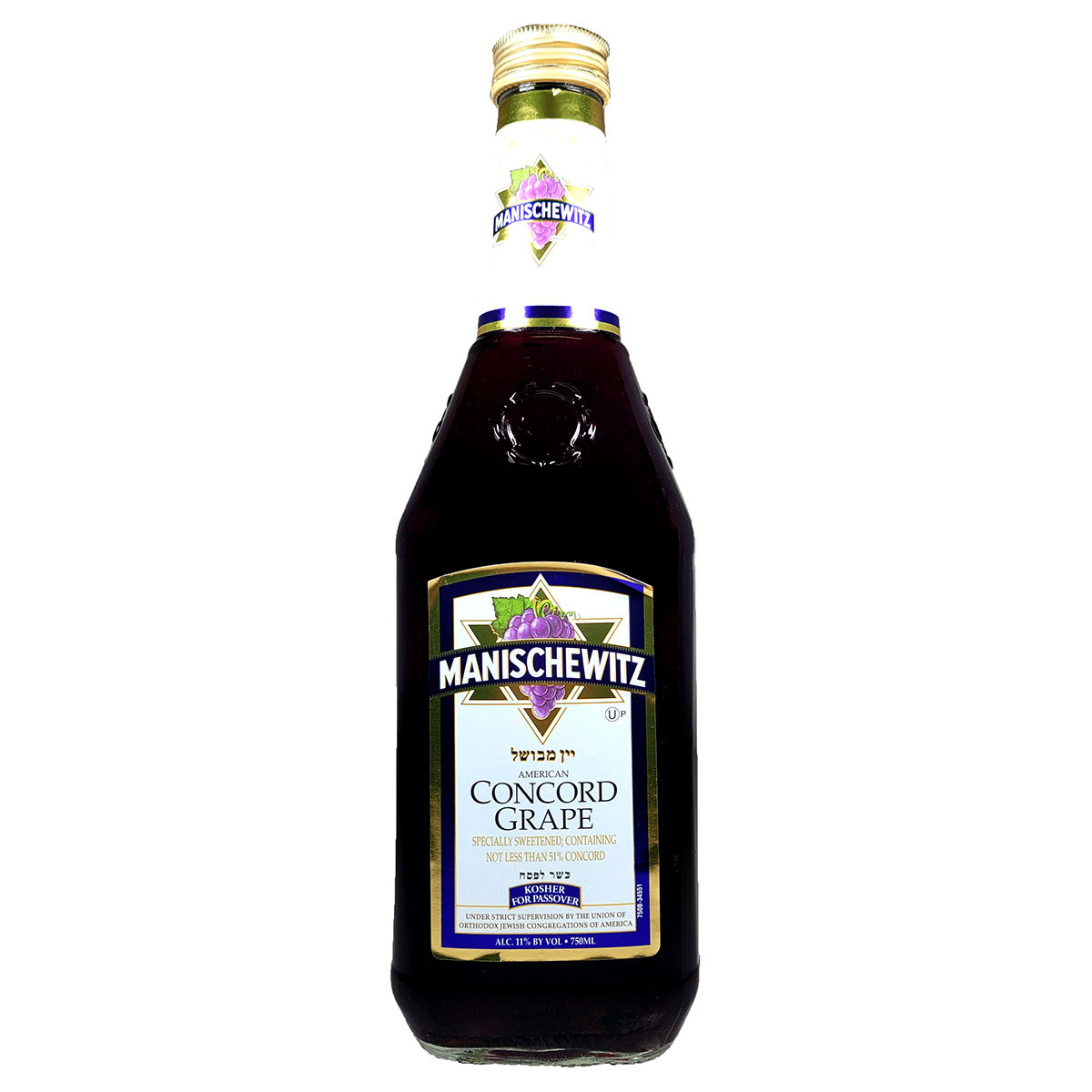 Manischewitz Concord Grape Kosher For Passover