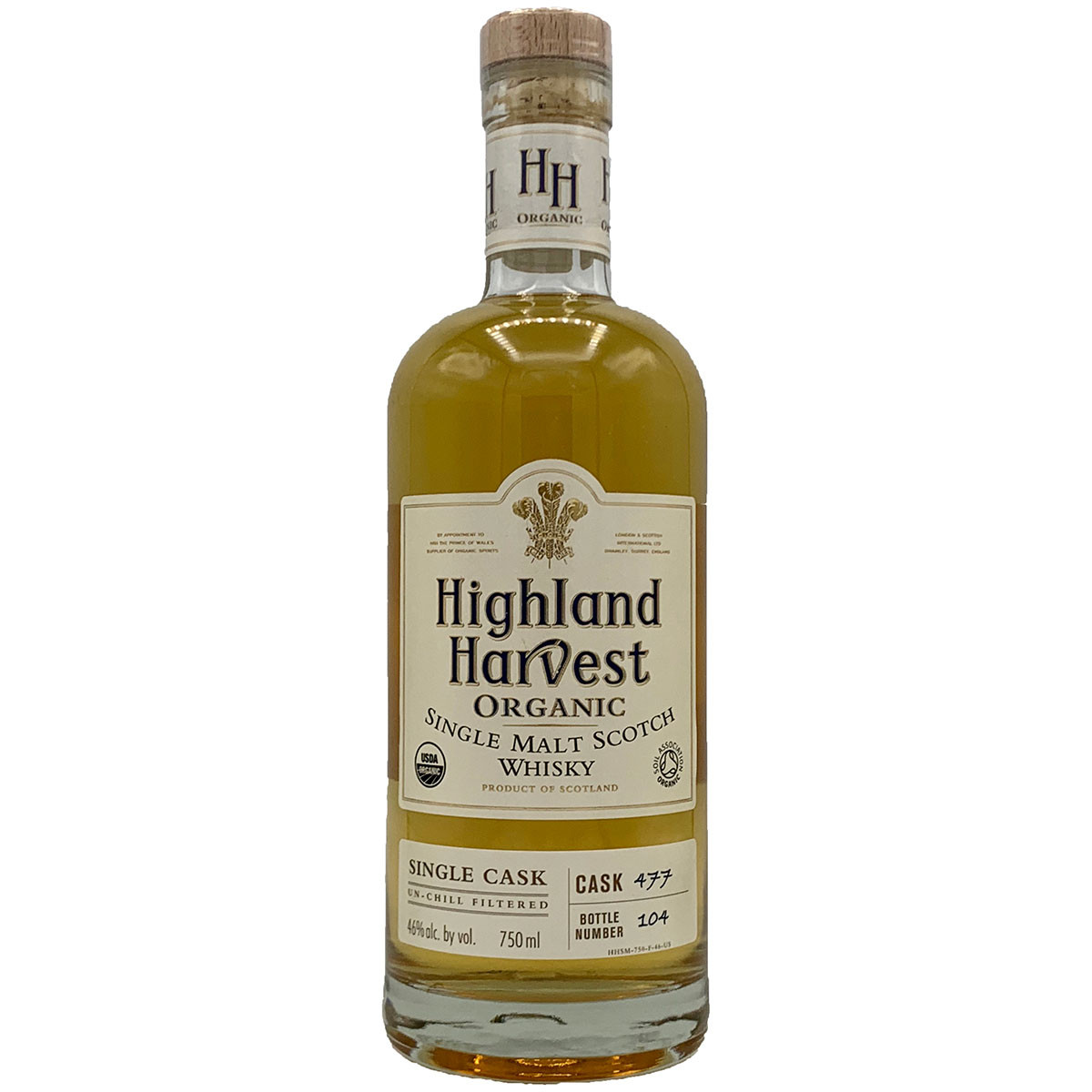 Highland Harvest Organic Single Malt Scotch Whisky
