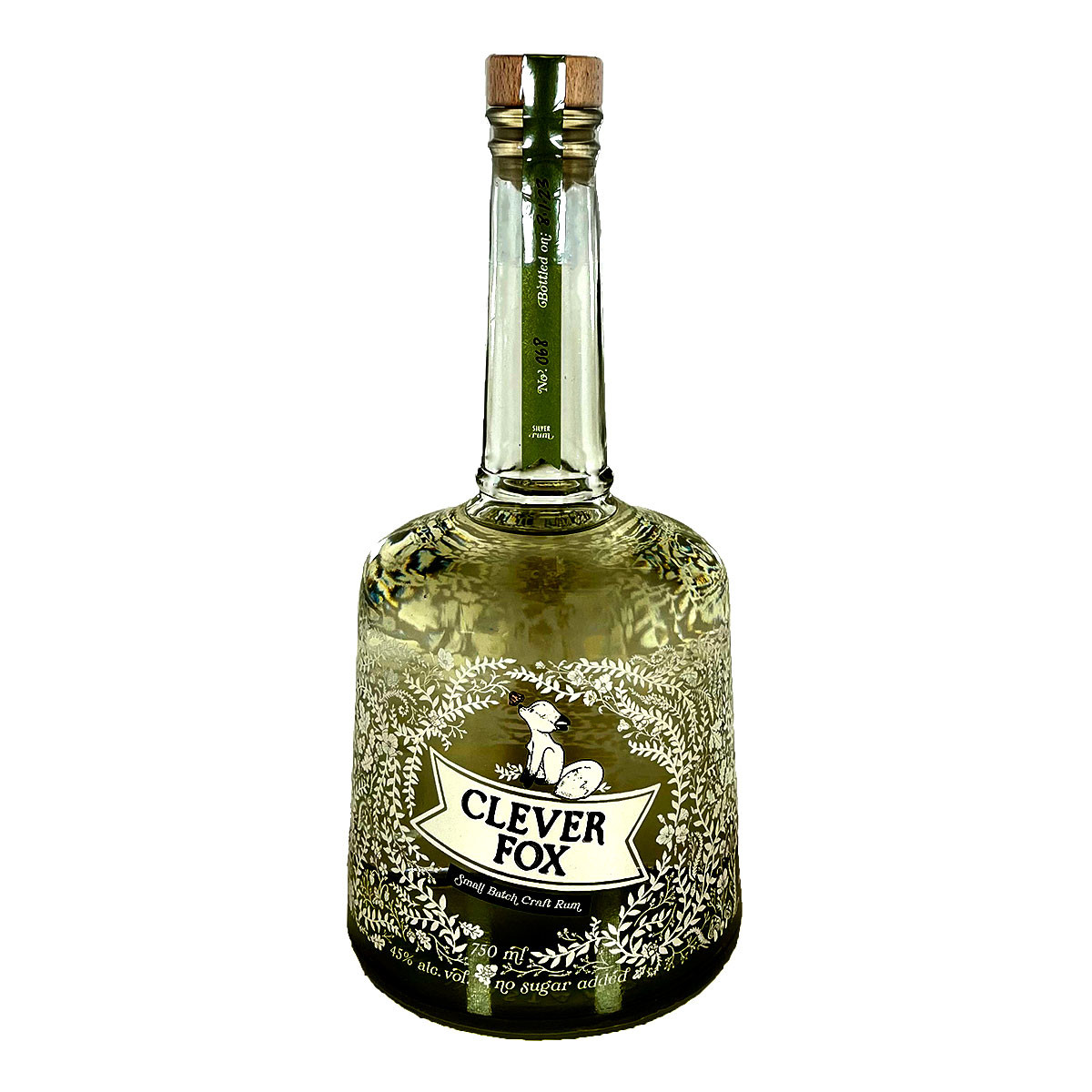 Clever Fox Silver Rum - Holiday Wine Cellar