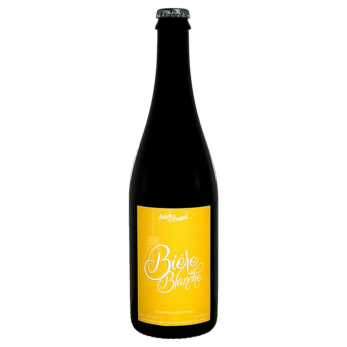 Side Project Biere Blance Wine Barrel Aged Witbier Blend #4