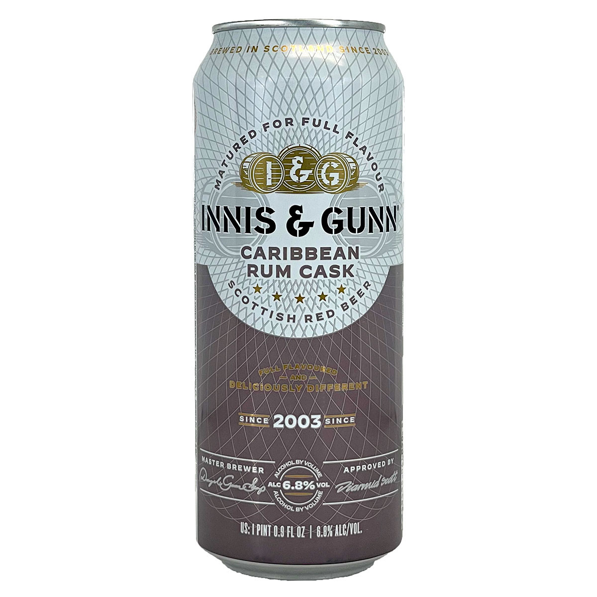 Innis & Gunn Caribbean Rum Cask Scottish Red Beer Can - Holiday Wine Cellar