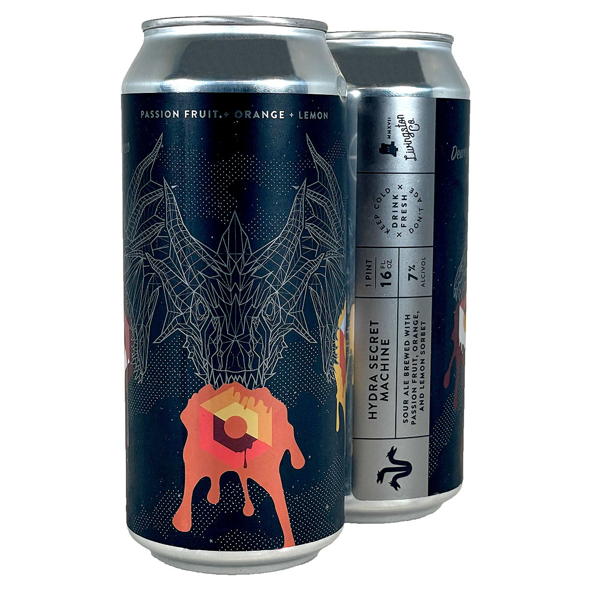 Mortalis / Dewey Hydra Secret Machine Sour Ale Can