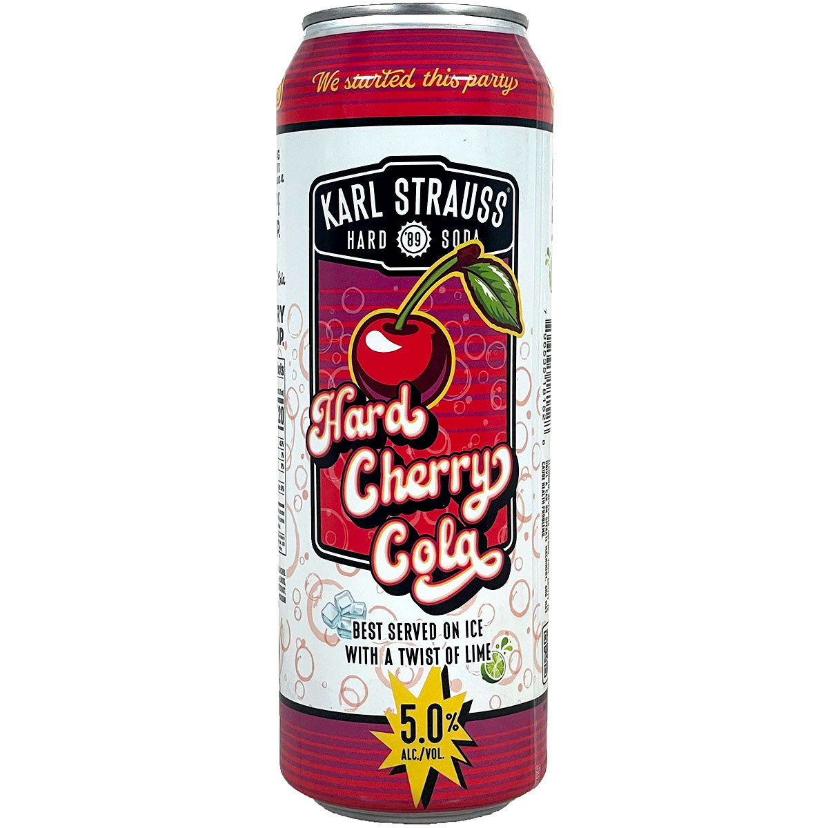 Karl Strauss Hard Cherry Cola 19.2oz Can