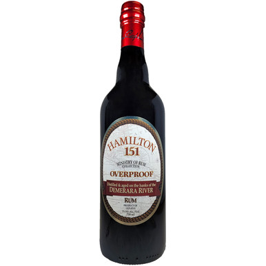 Hamilton Demerara Overproof 151 Rum