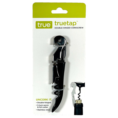 Truetap Double Hinged Corkscrew With Foil Cutter