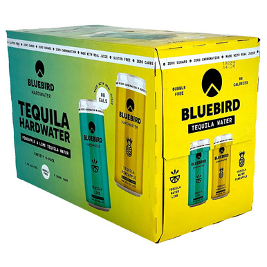Bluebird Tequila Water Variety 8-Pack Can