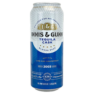 Innis & Gunn Tequila Cask Blonde Beer Can