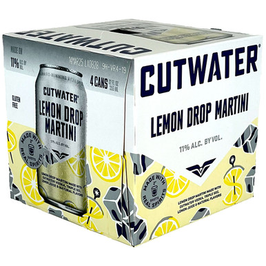 Cutwater Lemon Drop Martini 4-Pack Can