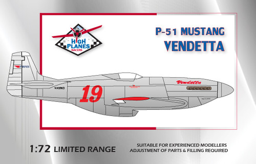 High Planes P-51D Mustang "Jeannie" Racer Kit 1:72