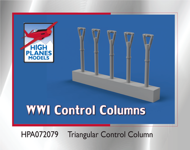 High Planes WWI Control Columns Triangular (Accessories 1:72) (HPA072079)