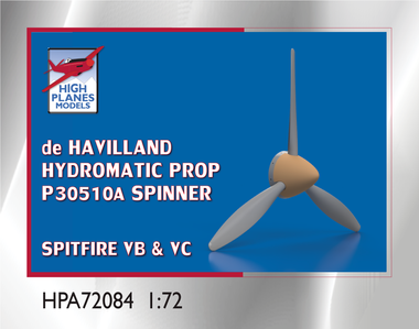 High Planes de Havilland Hydromatic Prop & Spinner for Spitfire V ...