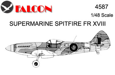 Falcon Supermarine Spitfire FR. Mk 18