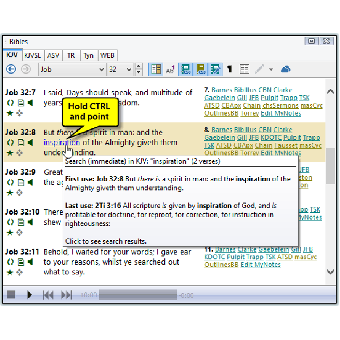 SwordSearcher Bible Study Software 9 - The KJV Store