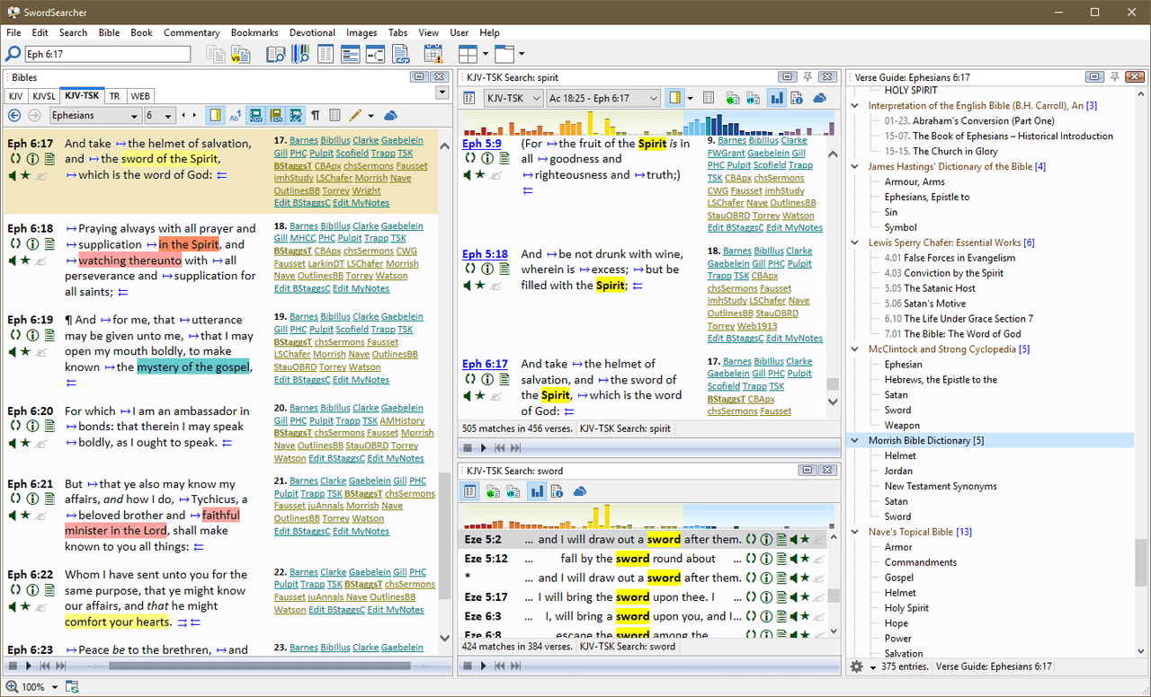 SwordSearcher Bible Study Software 9 - The KJV Store