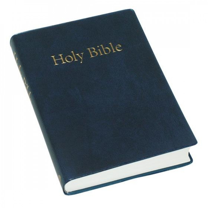 KJV Large Print Windsor Text Family Bible - Calfskin