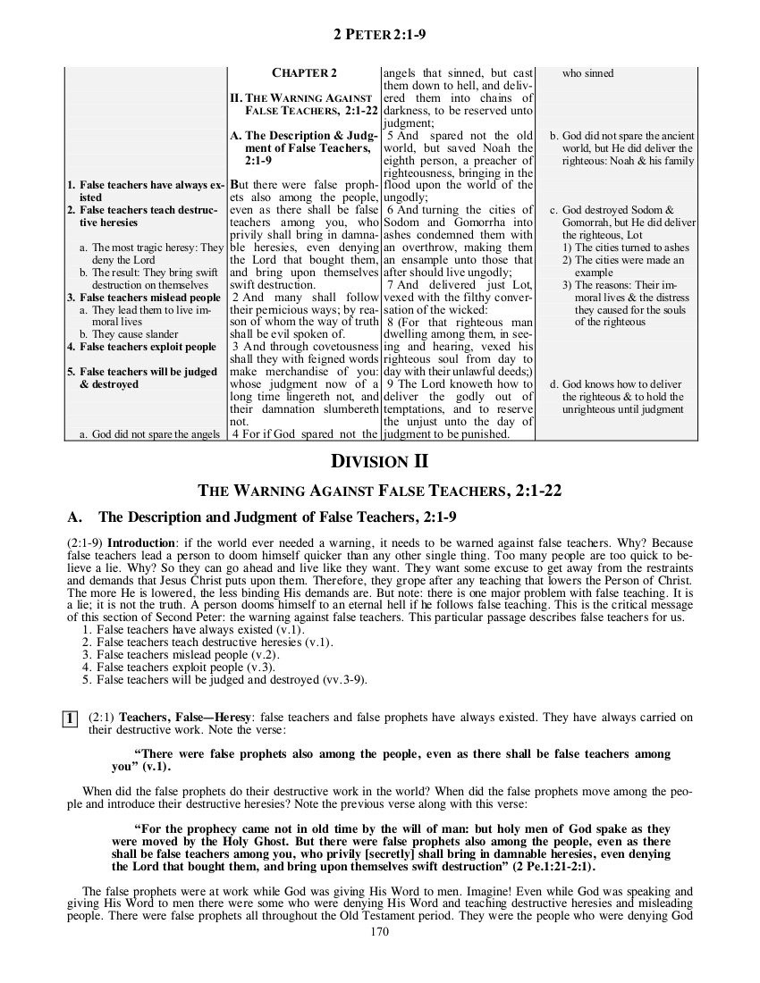KJV Preacher's Outline & Sermon Bible - 1 Peter - Jude - The KJV Store