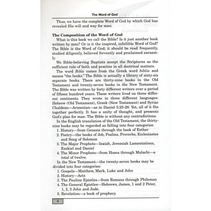 Fellowship Bible Study Basic Training The Kjv Store