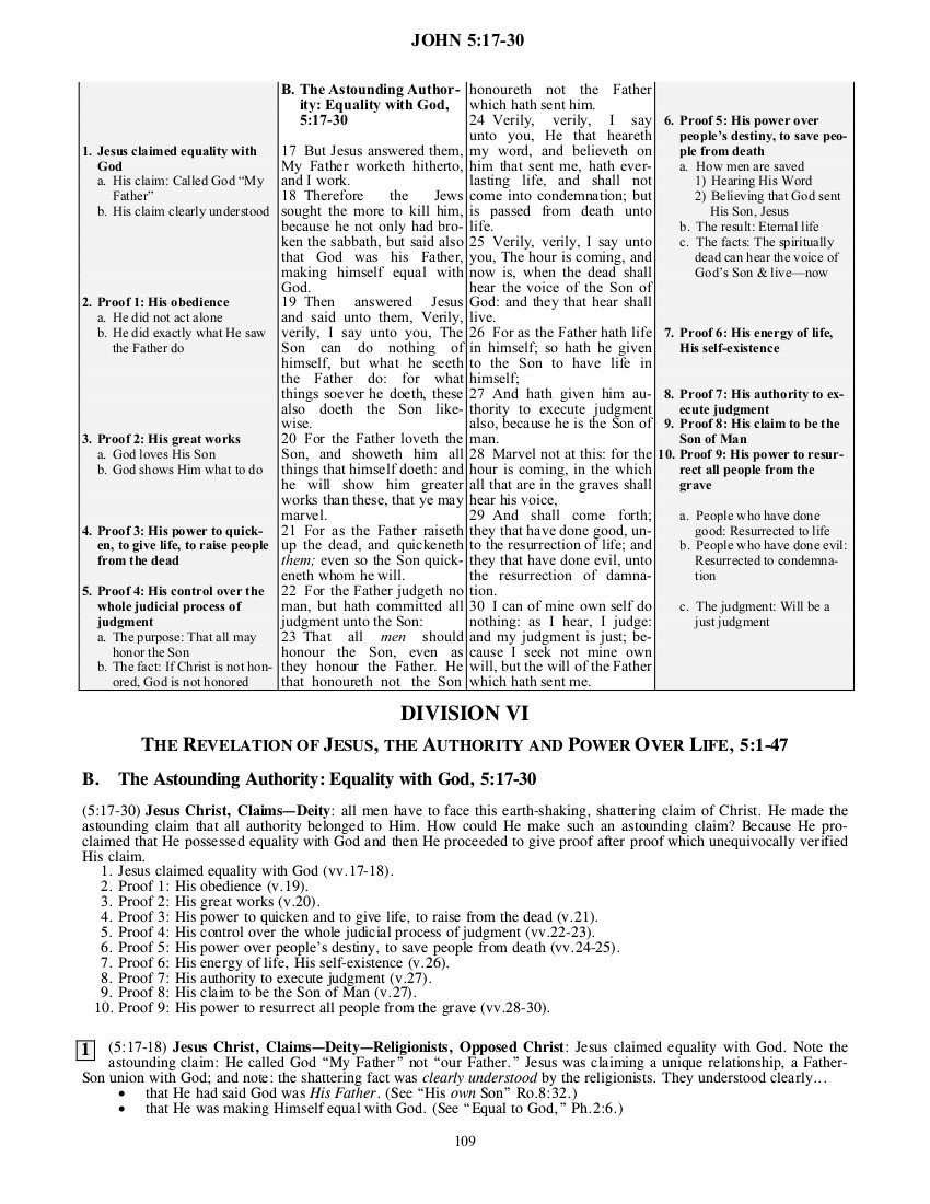 KJV Preacher's Outline & Sermon Bible - John - The KJV Store