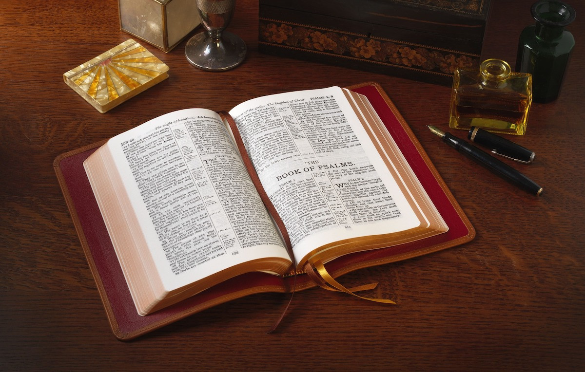 KJV Cameo Centenary Edition - Vintage Golden Brown Calfskin Leather