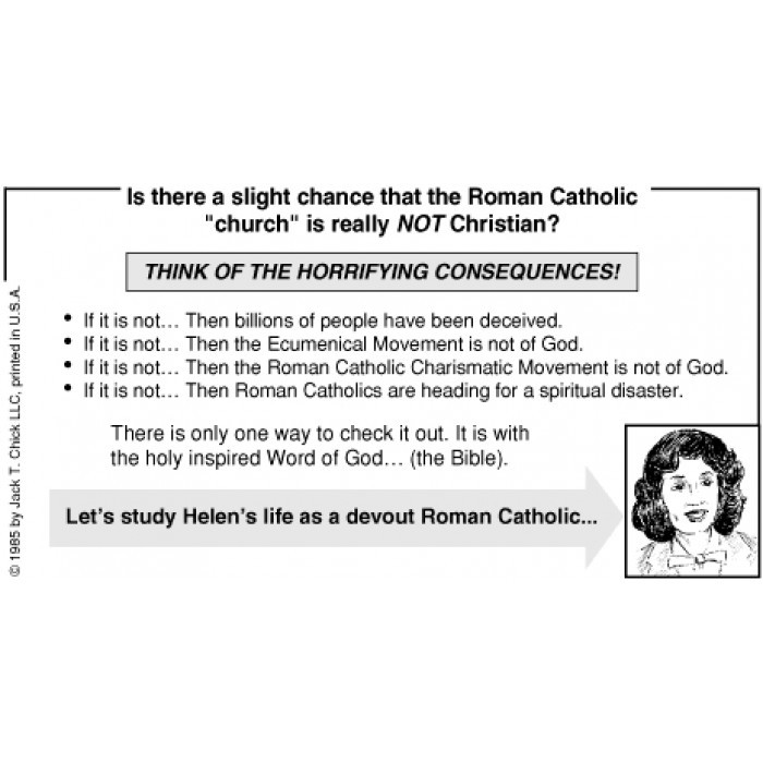 Are Roman Catholics Christians? (KJV Tract) - The KJV Store