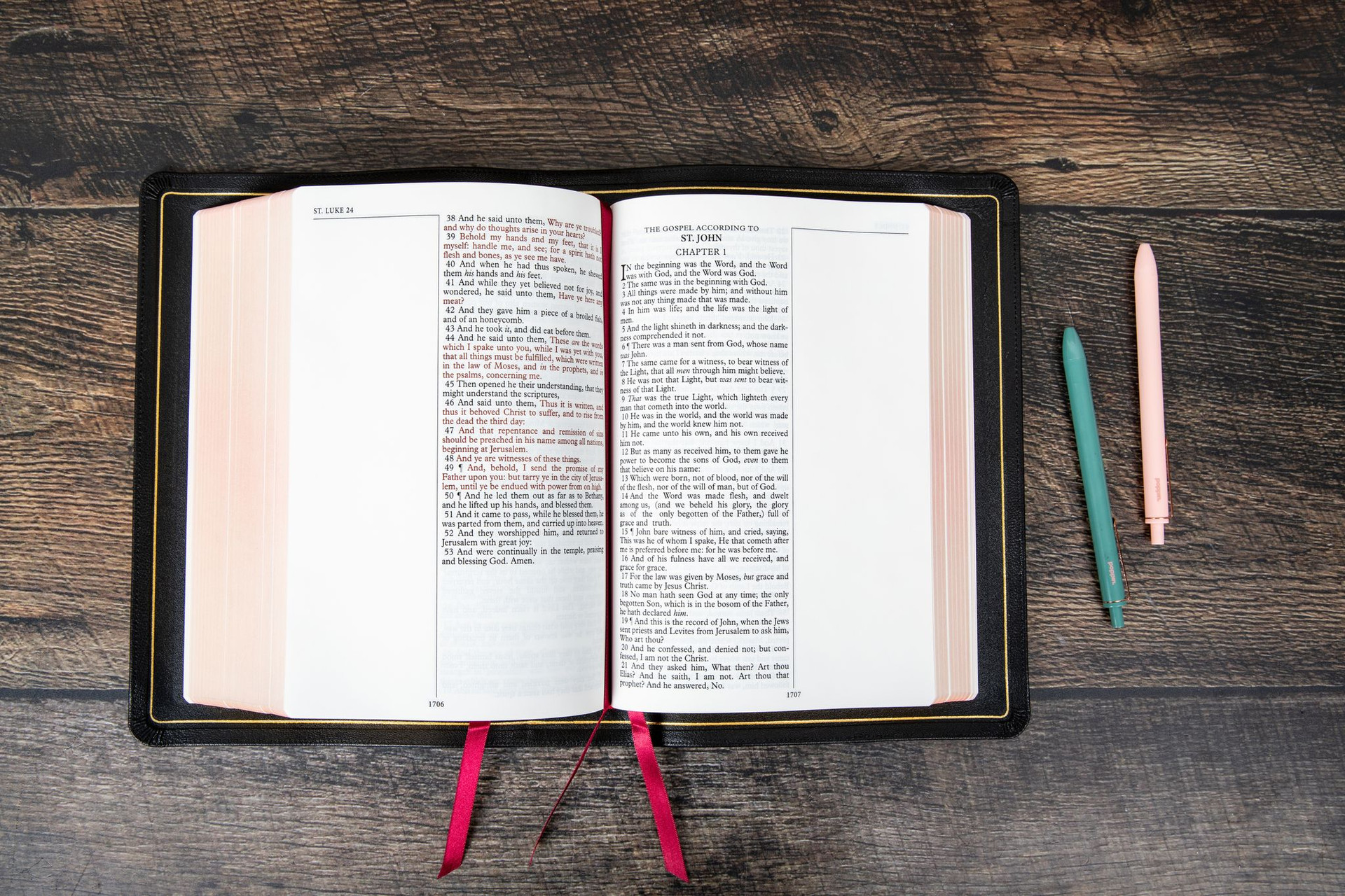 KJV Note Taker's Bible - Goatskin Edition