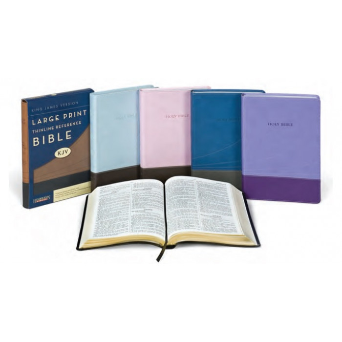 KJV Large Print Wide Margin Bible (Hendrickson) - The KJV Store