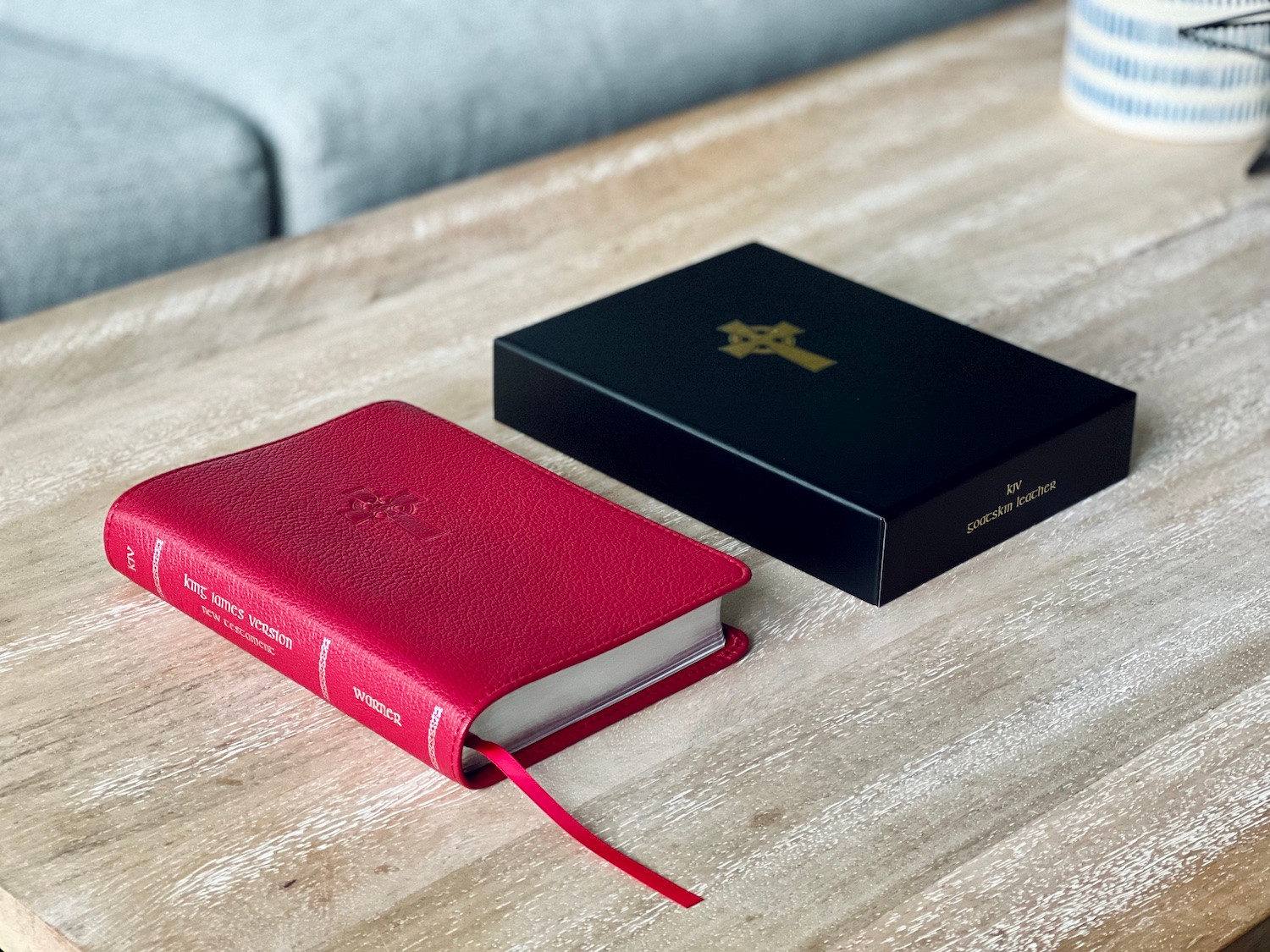 KJV Goatskin Leather New Testament