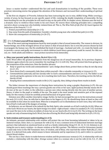 KJV Preacher's Outline & Sermon Bible - Proverbs