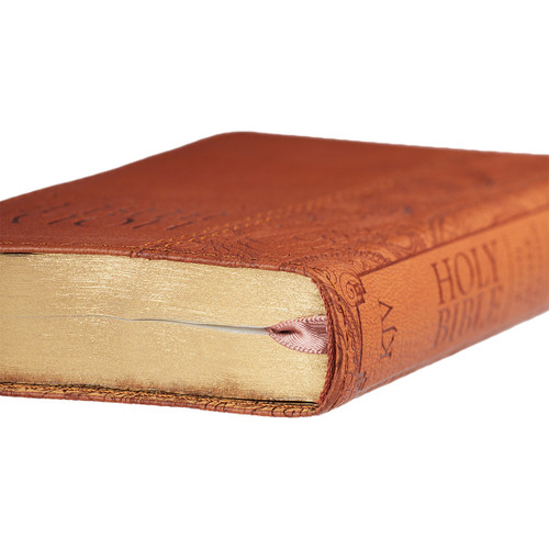 KJV Mini Pocket Bible - Toffee Brown