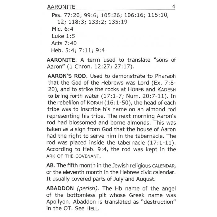 KJV Super Giant Print Dictionary & Concordance - The KJV Store