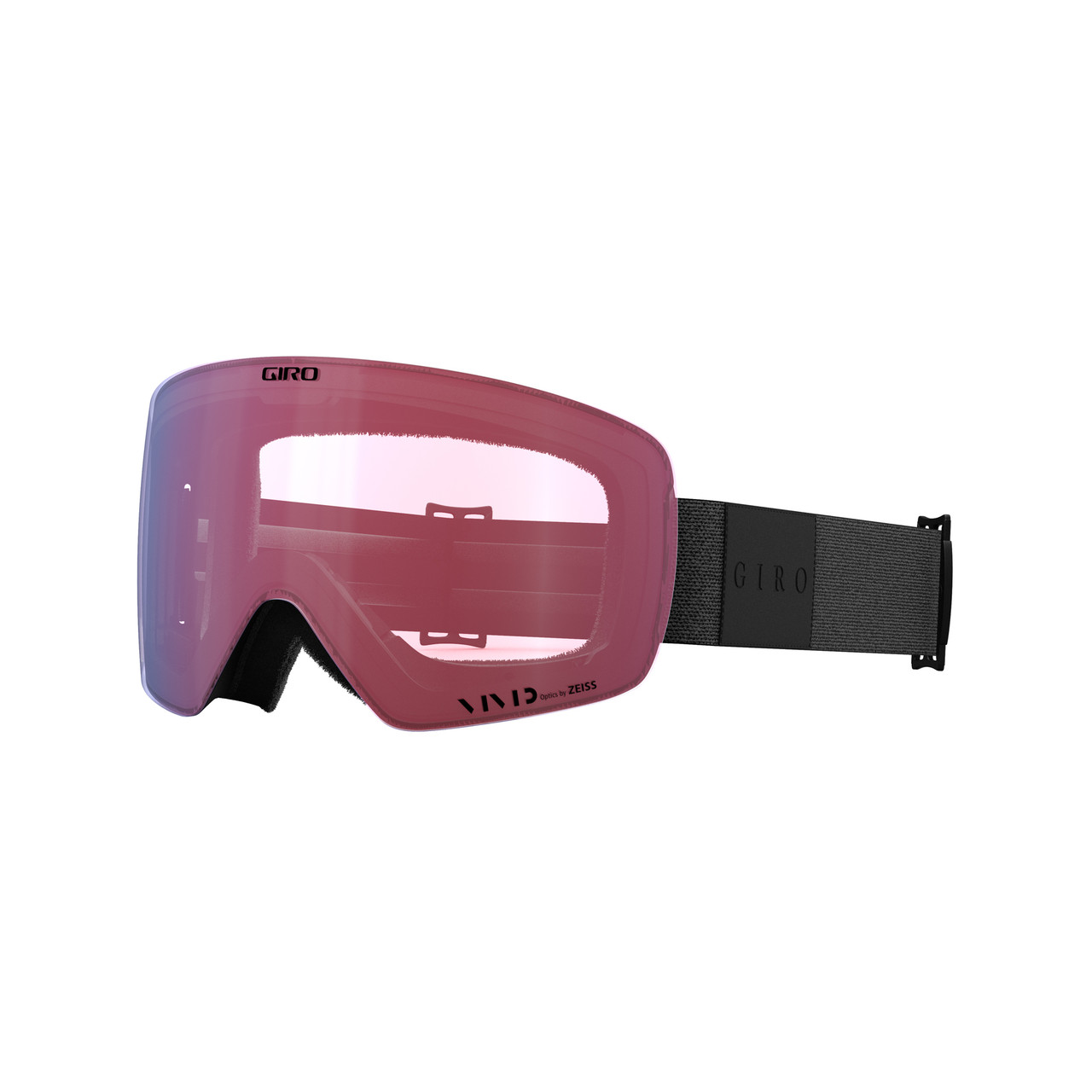 2024 Contour Goggle - Black Mono w/ Vivid Ember