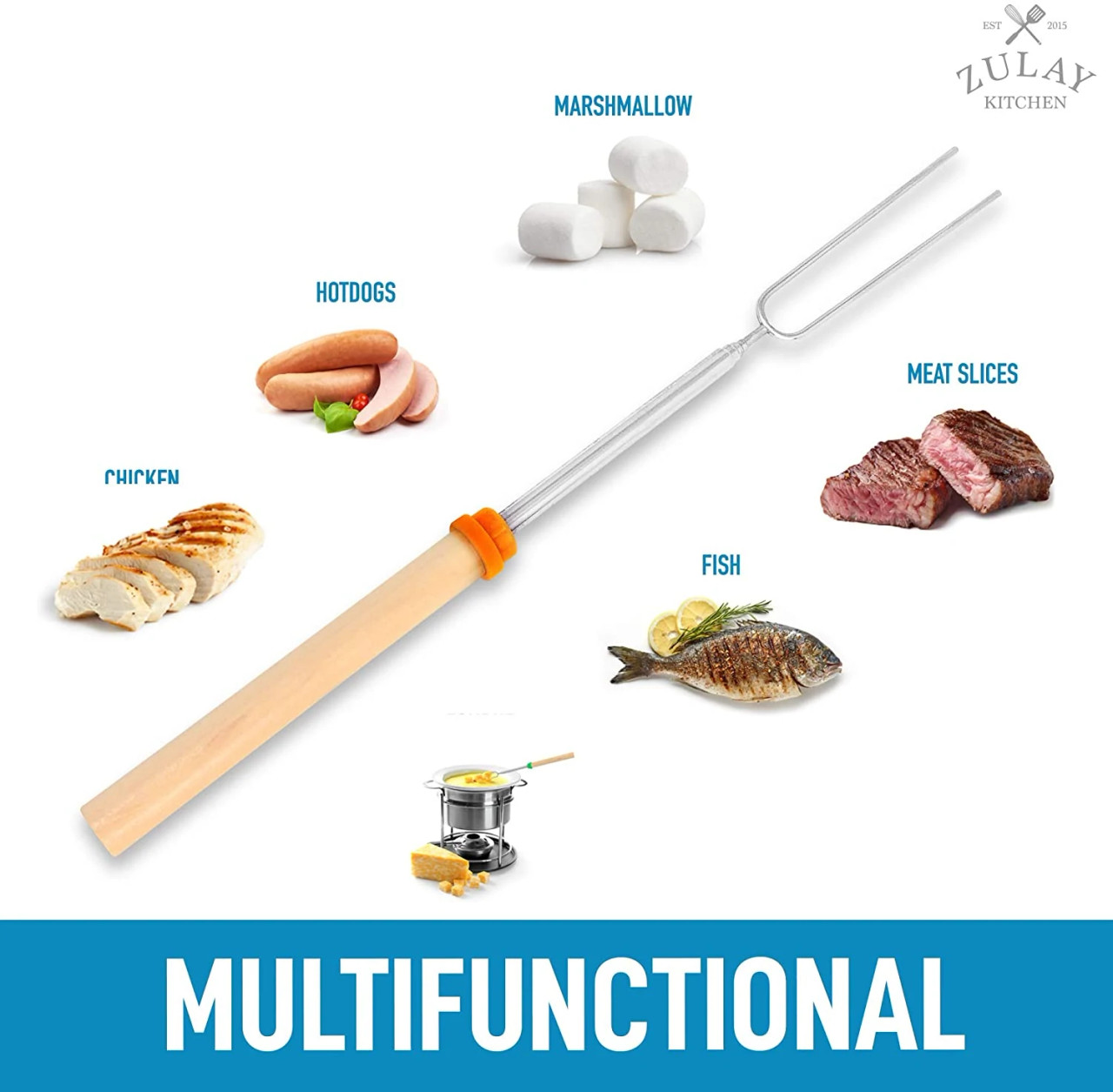 Long Marshmallow Roasting Sticks - Ski Haus | NOTB | Patio Place