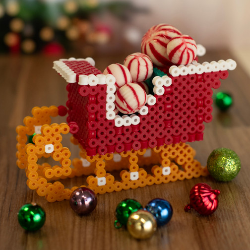 3D Fun Posts Perler