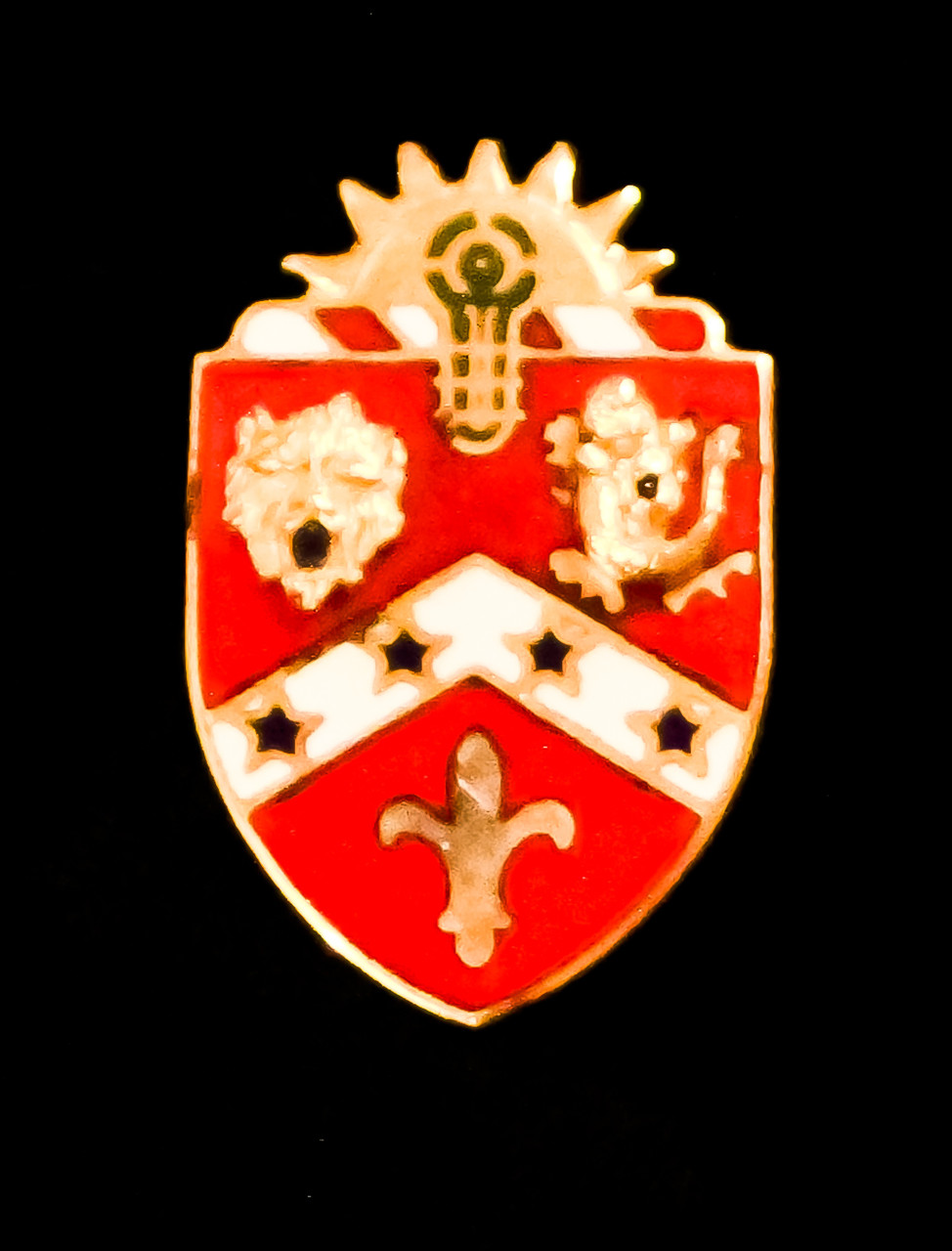 3rd Field Artillery Unit Crest (No Motto)