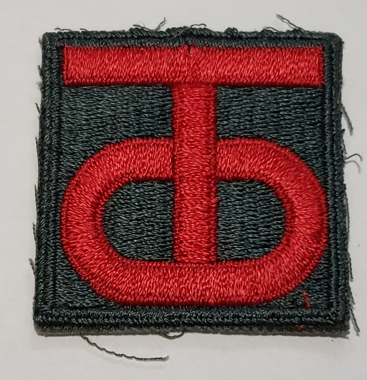 90th Infantry Division Patch