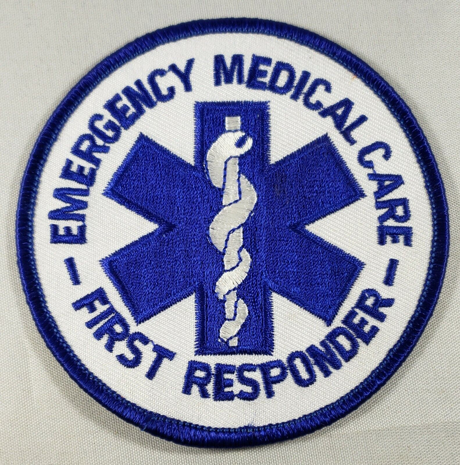 Emergency Medical Care First Responder Patch