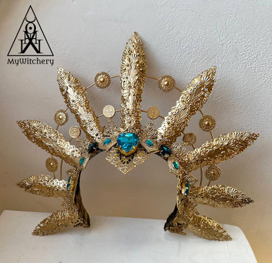 Akasha Cosplay Crown Queen of Damned Headpiece TO ORDER