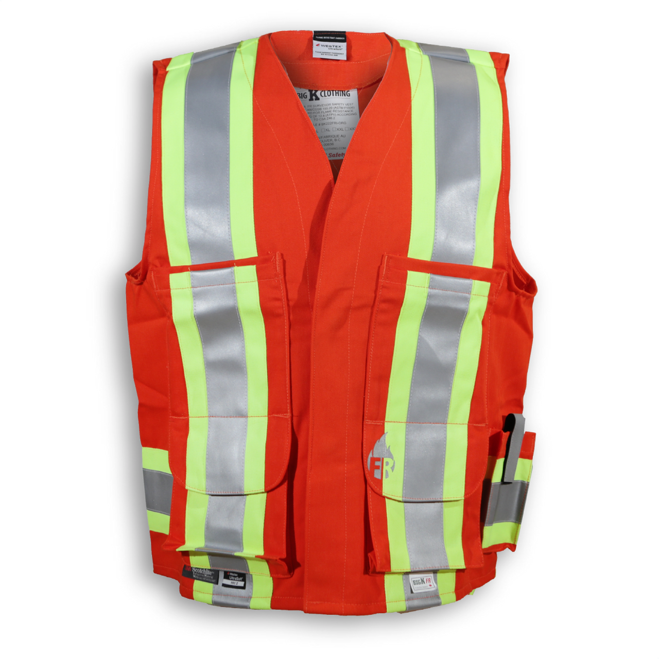 Big K Supervisor Safety Vest - Safety Supplies Canada