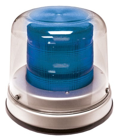 Blue High Profile Fleet + Beacon Permanent Mount - Dome: Clear, Lens ...