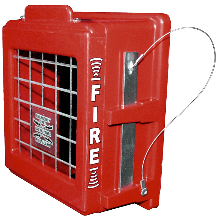 Pull Station Cover w/Breaker Bar, Surface Mount - Safety Supplies Canada