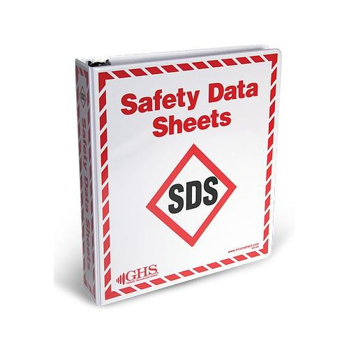 Large SDS Binder with A-Z Dividers - English - Safety Supplies Canada