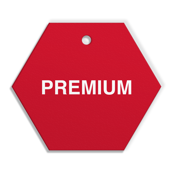 PREMIUM - Fuel Tag - 2.56" dia. - 250 /pkg - Safety Supplies Canada
