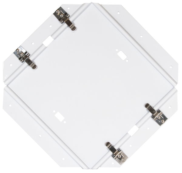 White Heavy Duty Placard Holder - Safety Supplies Canada