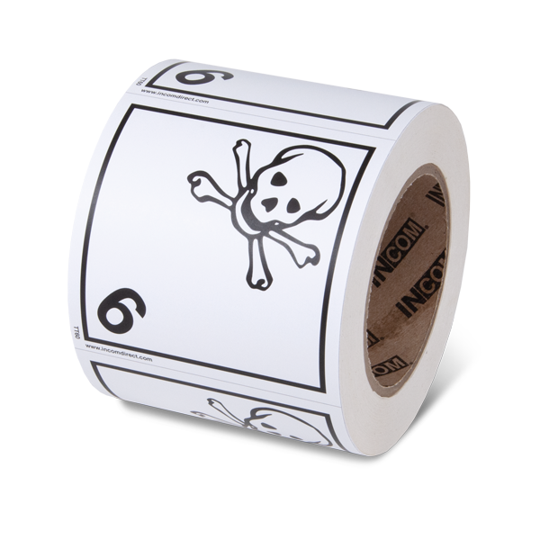 Class 6.1 TDG Label - Toxic substances - Safety Supplies Canada