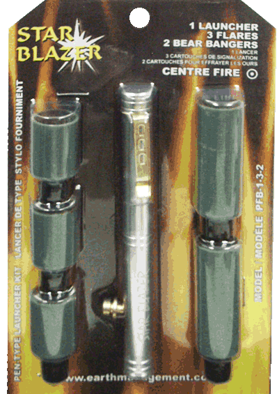 Pen, Flares, Bear Bangers Kit Centre Fire - Safety Supplies Canada