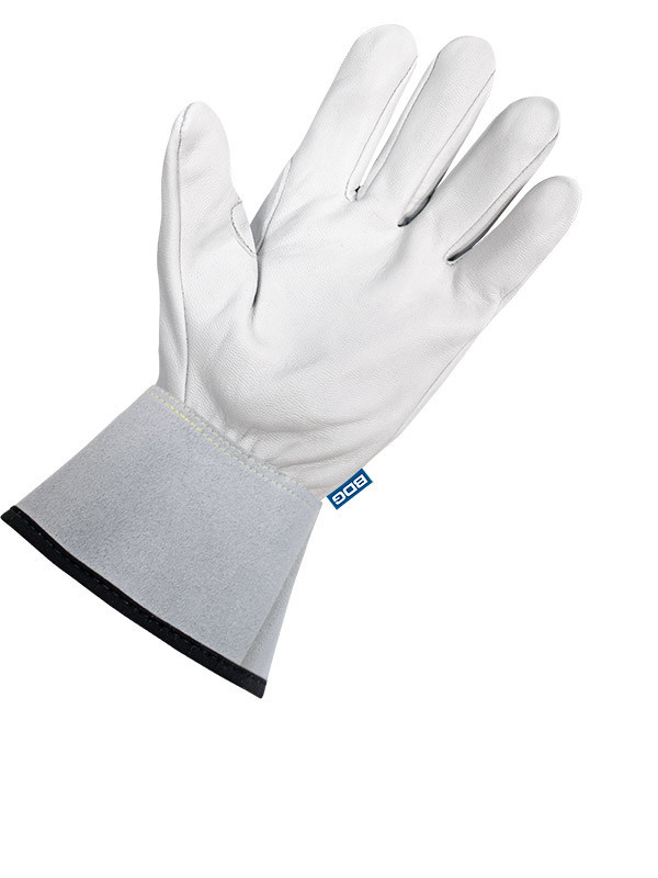 Goatskin Cut Resistant Gauntlet w/ Backhand Protection | Cut Level A5 ...