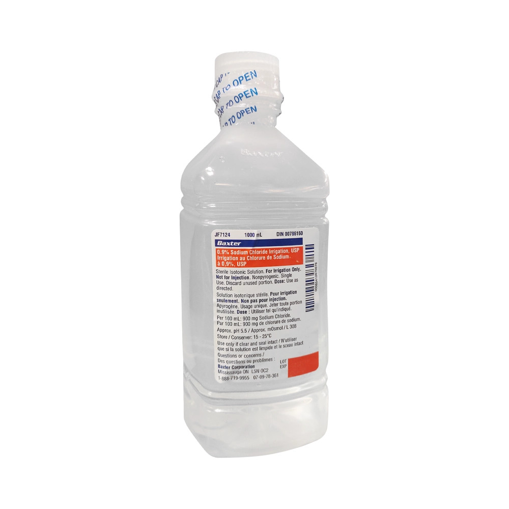 Sodium Chloride - 1L Bottle - Safety Supplies Canada