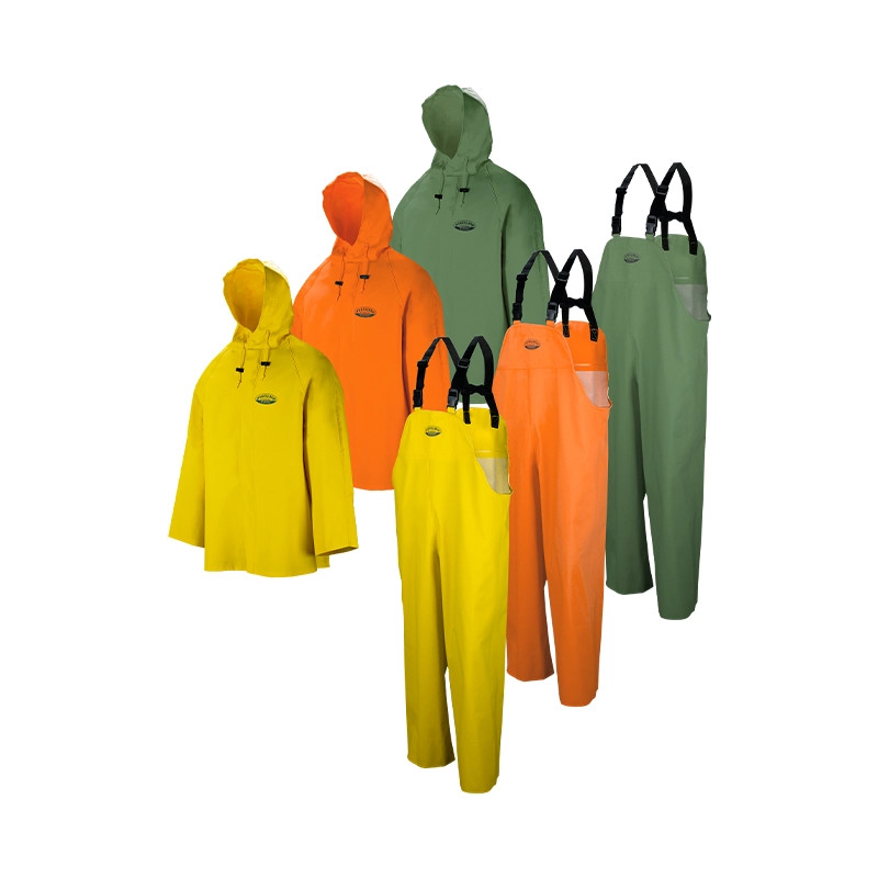 801 Hurricane Rain Suit with Attached Hood - Safety Supplies Canada