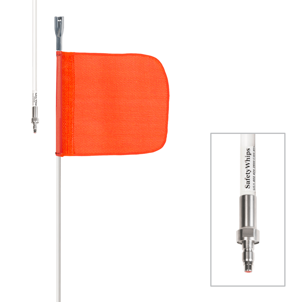 1 Piece, Powered, Quick Disconnect, Heavy Duty Whip with 11.5"x11.5 ...