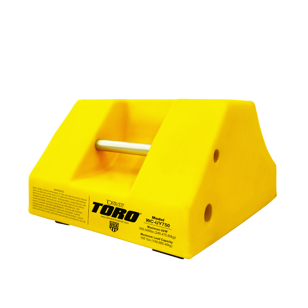 165 Ton Large Equipment Wheel Chock - Safety Supplies Canada